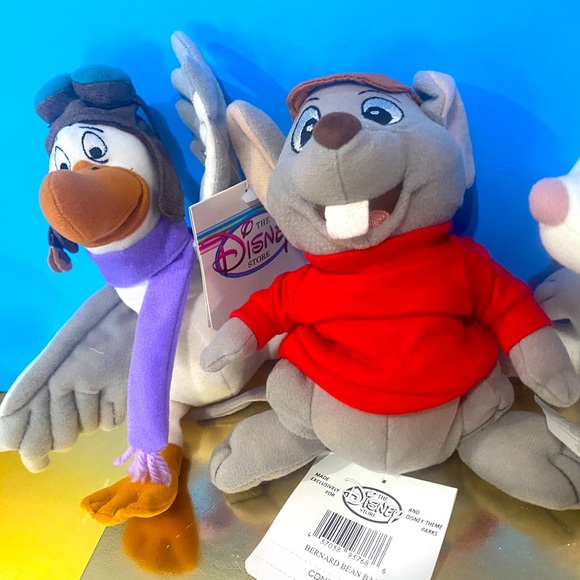 Disney | Toys | Disney Store Nwt Vintage 99s The Rescuers Bean Bag ...